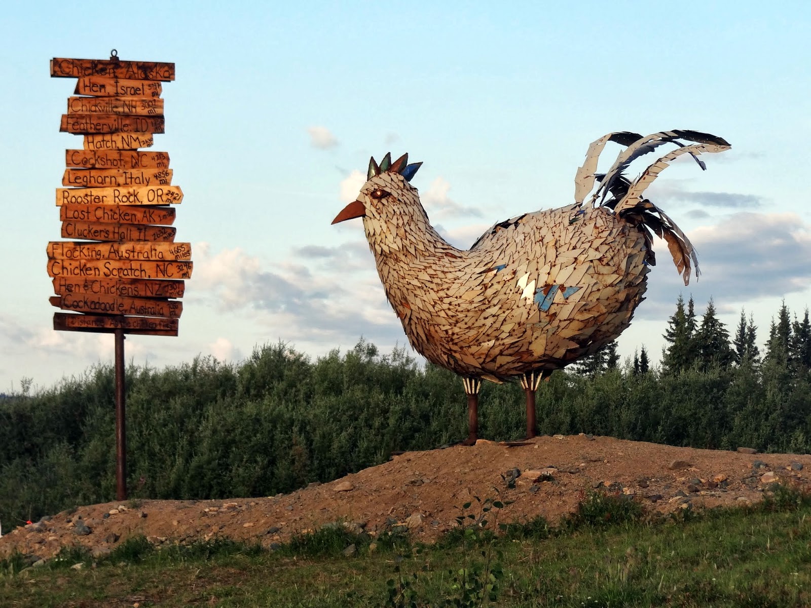 RVing Beach Bums: Chicken, Alaska