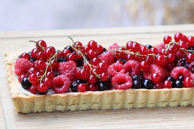 Steph in the cuisine: Tarte aux fruits rouges & mascarpone