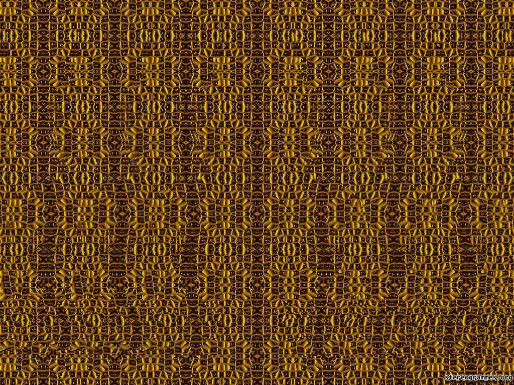 Another 3D Magic Eye Buddha Stereogram - NAMMASTTE