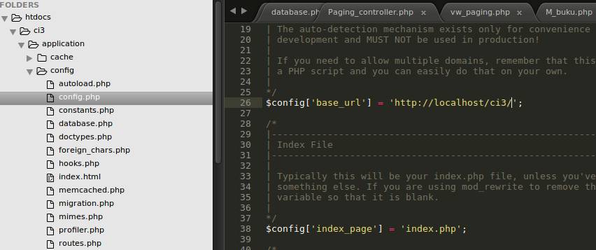 Mudahnya Membuat Pagination Pada CodeIgniter Mudahnya Membuat Pagination Pada CodeIgniter