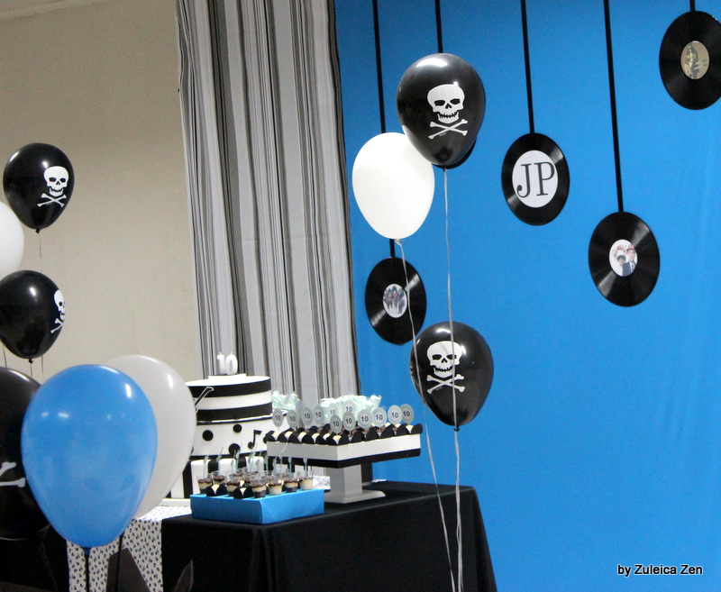 ArteDeCoração: Aniversário menino - Tema: Rock n' Roll