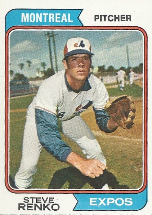 1974 Topps - Pennant Fever: #49 - Steve Renko