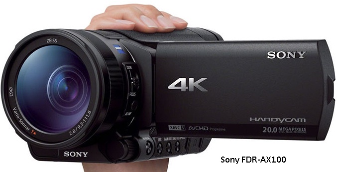 Sony FDR-AX100 4K Ultra HD Camcorder - Action Camera Diary