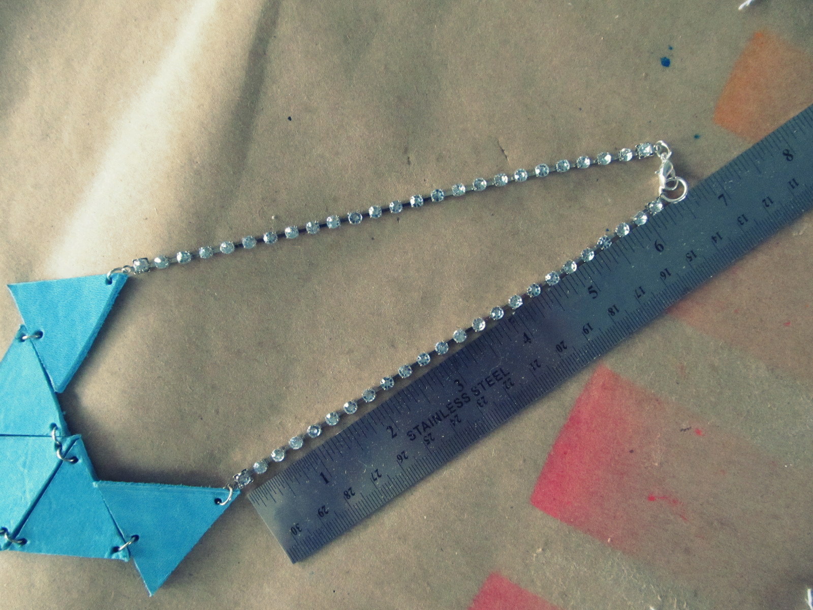 WobiSobi Triangle Statement Necklace DIY wobisobi-triangle-statement-necklace-diy
