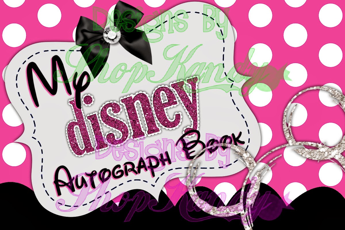 My Frugal Family: Homemade Autograph Books for Disney