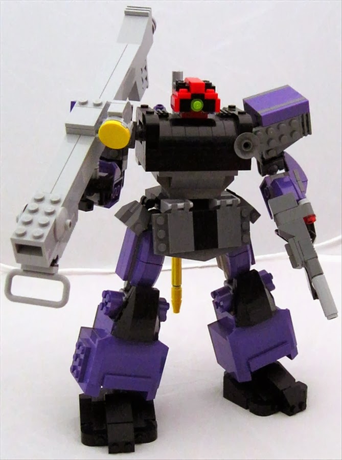 A Collection of Home Made Gundam inspired Lego by Ryan