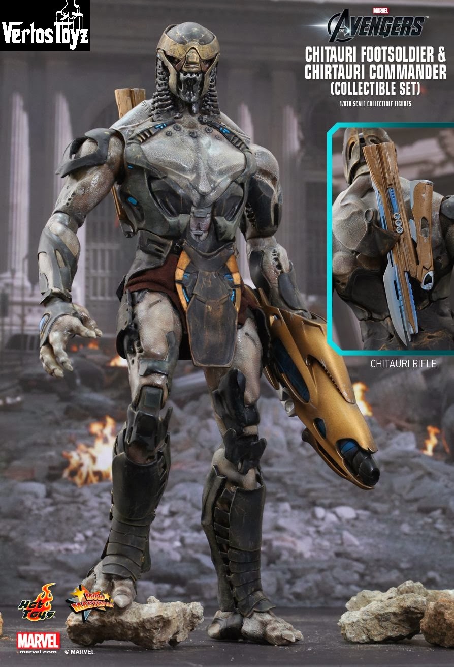 VERTO'S TOYZ: Pre Order The Avengers Chitauri Footsoldier and Chitauri ...