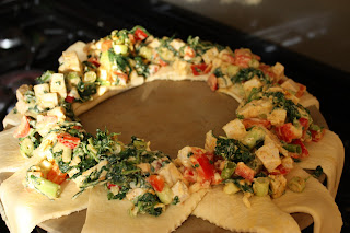 Mellow Mummy: The PicnicChallenge - Spicy Chicken Florentine Ring ...
