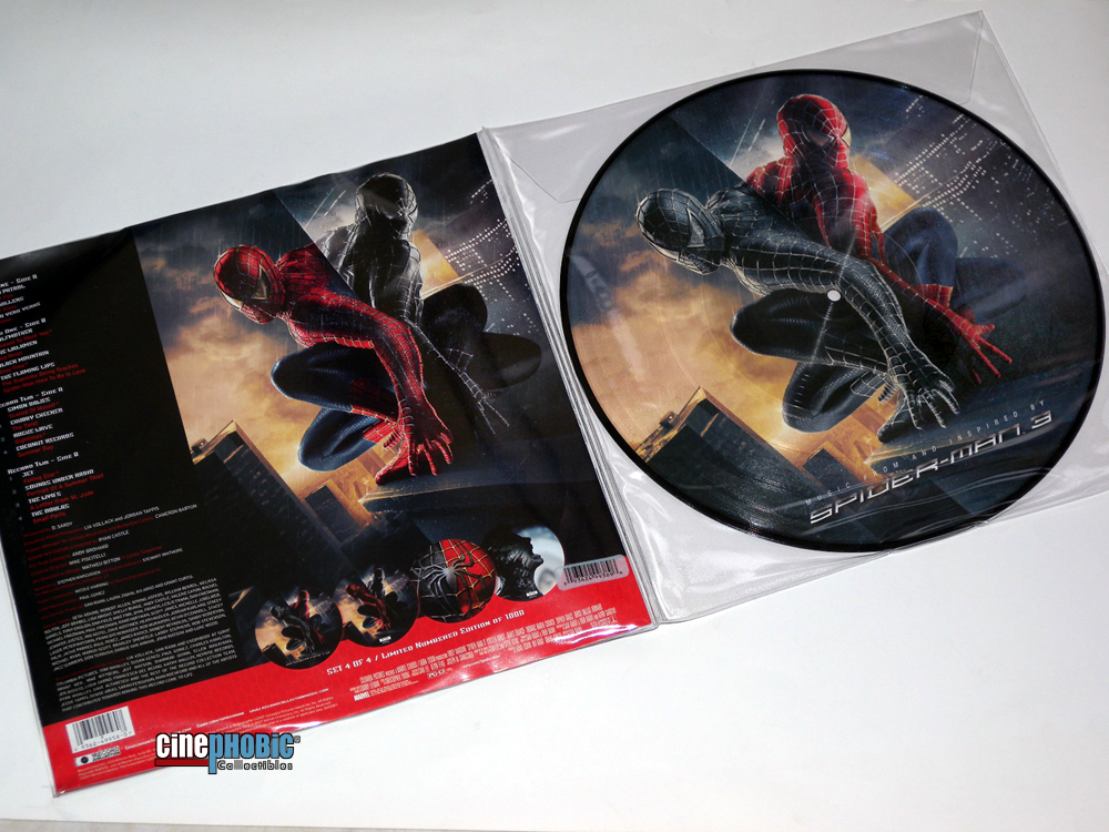 CINEPHOBIC: SPIDERMAN 3 OST Picture Disc [Limited 1000]