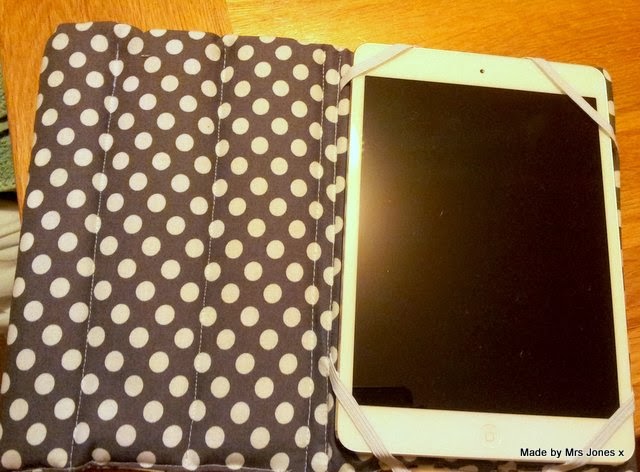 Fabric Ipad Mini Case Tutorial