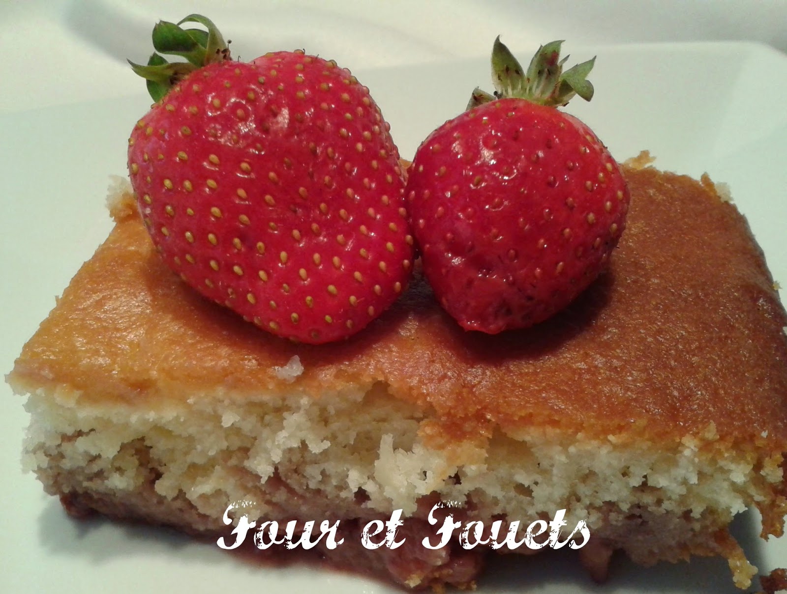 Four et Fouets pour Sara: Pouding aux fraises