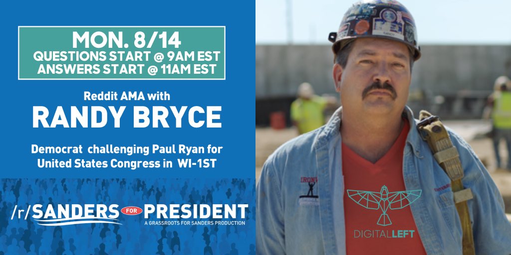 DownWithTyranny!: Will Randy Bryce Be A Breath Of Fresh Air In Congress?