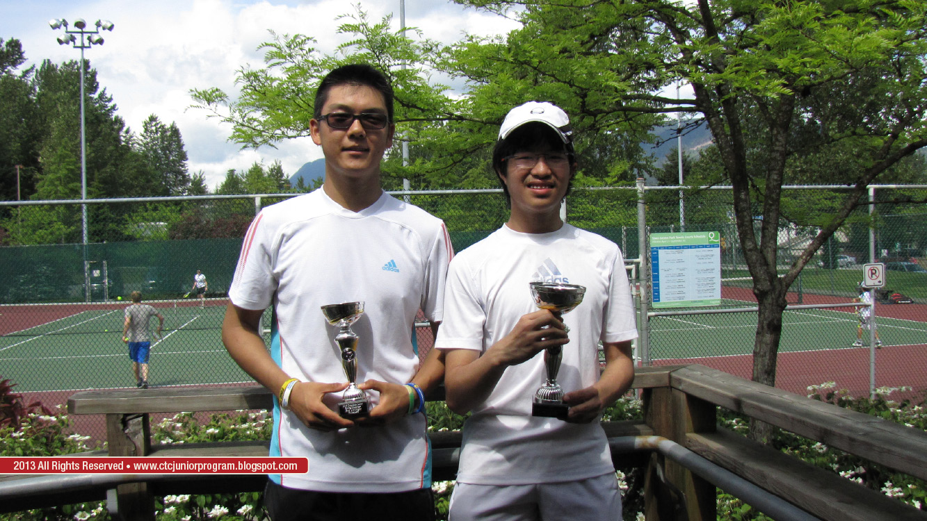 Coquitlam Tennis Club Junior Program 2016: The Winners...