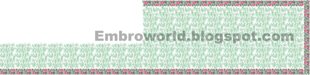 parsi c border pallu saree in flat multi with touch sequins - Latest ...