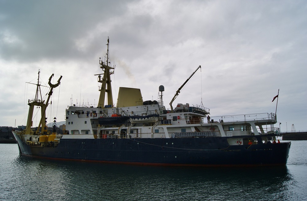 VESSELS AT HOLYHEAD: Trinity House vessel Patricia pictured this ...