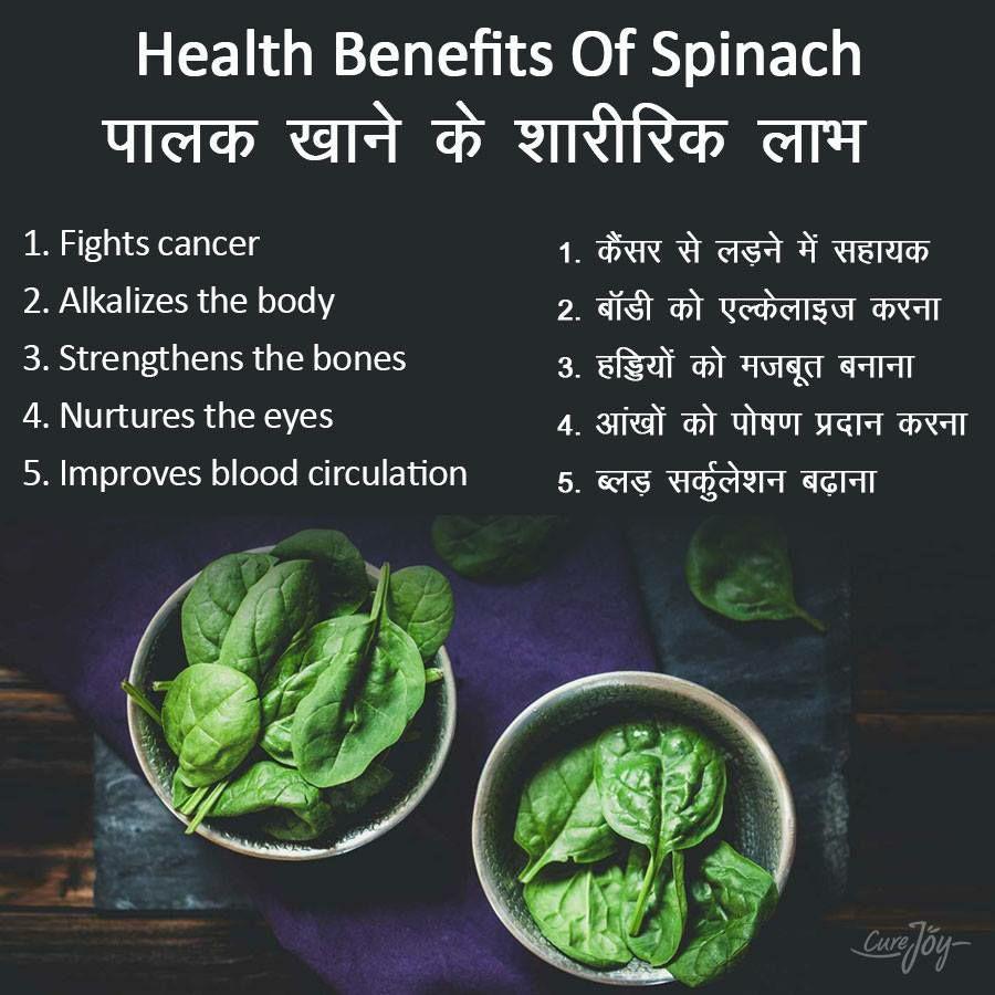 health and spirituality: HEALTH BENEFITS OF SPINACH