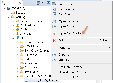 SAP TECH: Implementing Query Transform Using Joins