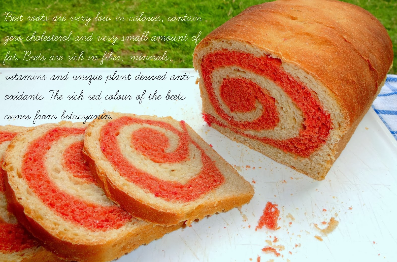 Whole Wheat Beet Swirl Bread (Vegan) | Ambrosia