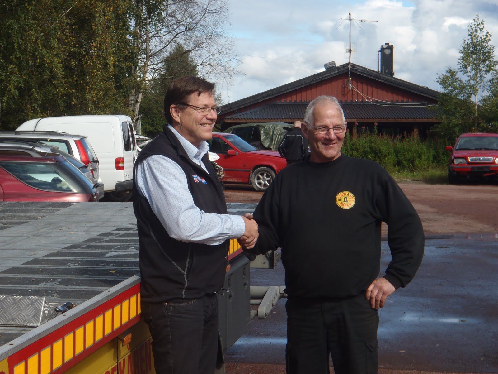 Frukostmöte och företagsbesök i Särna