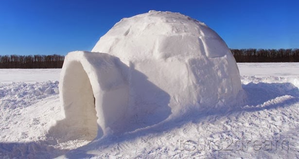 Funny people: ¿Existe calor dentro de un iglu?