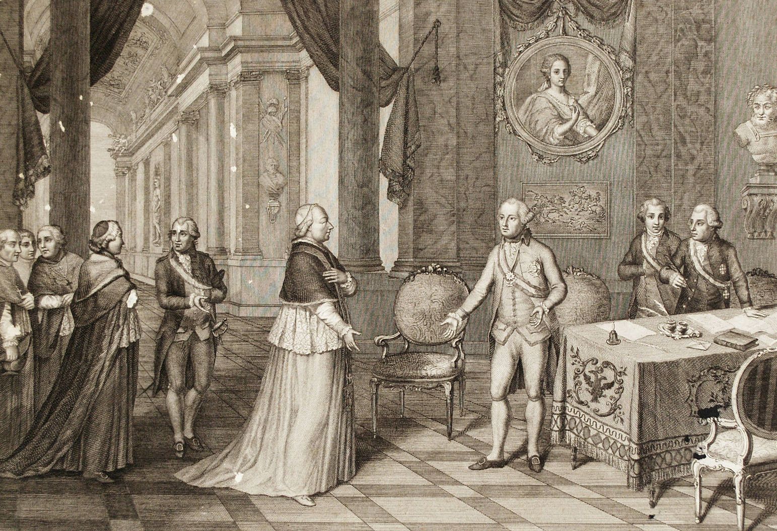 Quando Papa Pio VI andò a Vienna e passò due volte l'Adige | Cavarzere ...