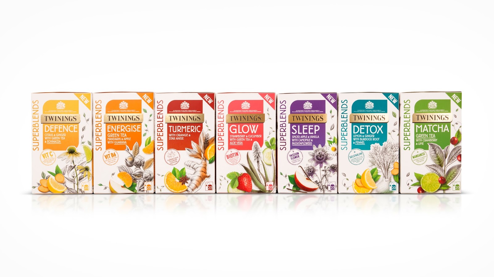 Twinings SuperBlends – Packaging Of The World