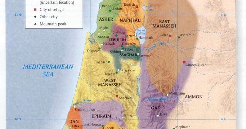 Lições biblicas Assembleia de Deus lições CPAD BETEL: Bible maps ...