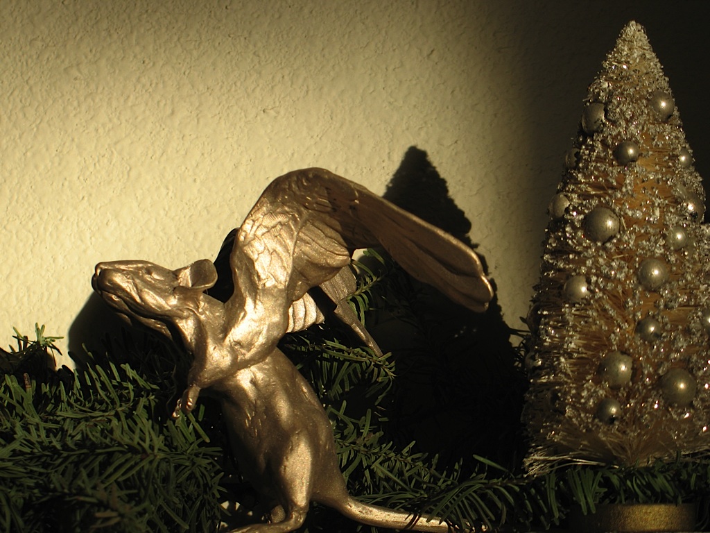 Globspot: The Winged Angel Mice are coming along nicely...