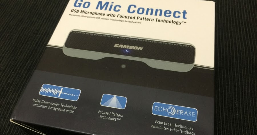 Ohmybear: SAMSON Go Mic Connect 輕便桌上型麥克風