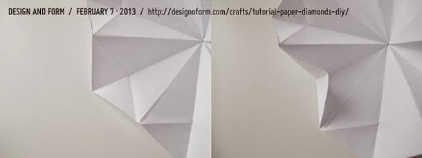 it's a heart heart season: Paper Diamond tutorial photos from DESIGN ...