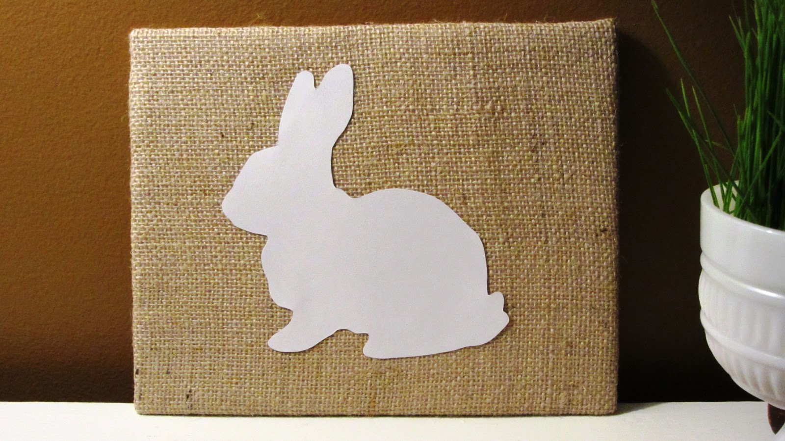 Love it! by Morgan: Easy Bunny Silhouette Project
