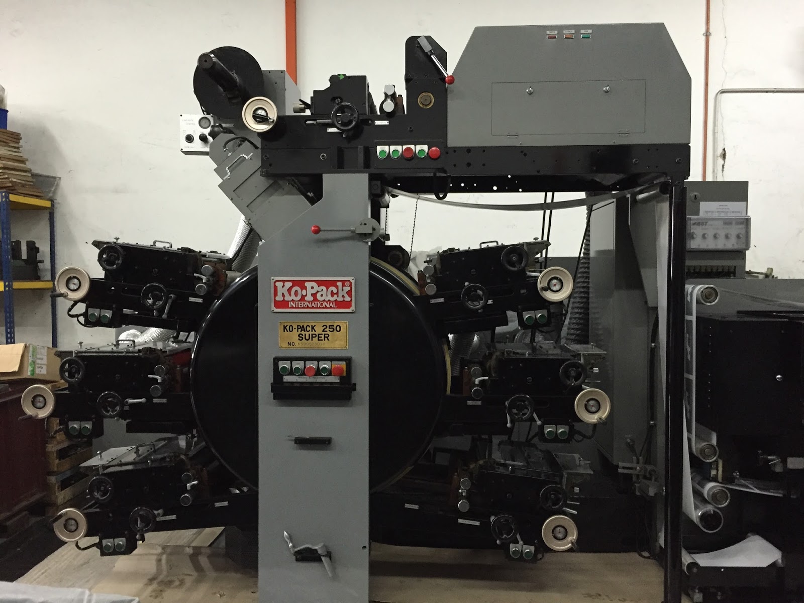 MetroGraphic Equipment: *SOLD* KOPACK Super 250 6+1 Color Rotary ...