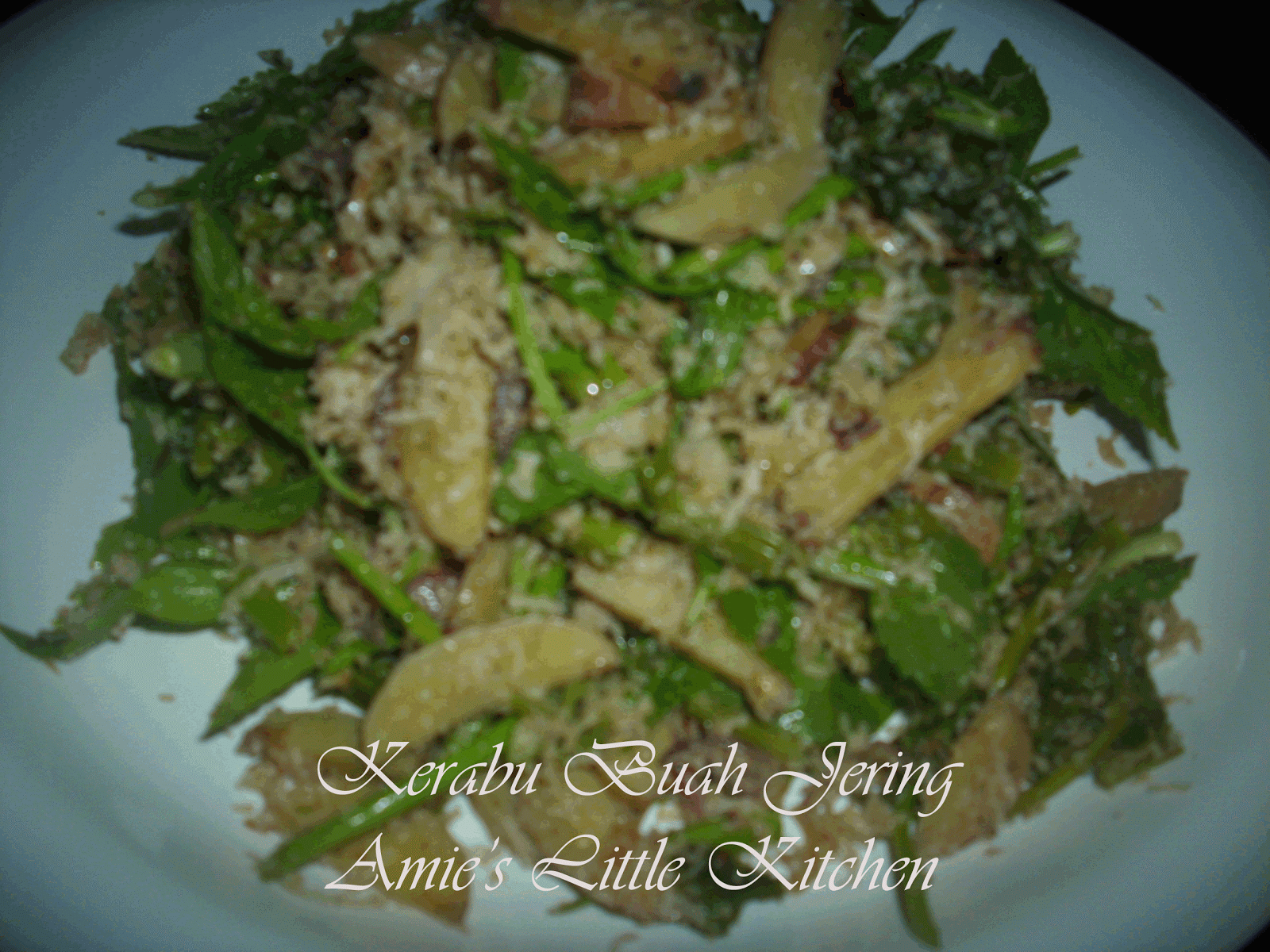 Kerabu Buah Jering - Amie's Little Kitchen