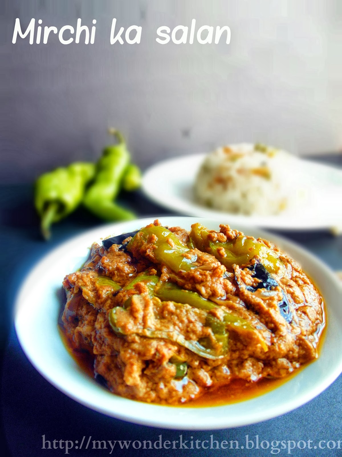 Mirchi ka salan|Hyderabad special chilli pepper curry