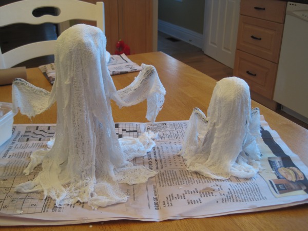 A Handmade Tale: Martha Stewart's Cheesecloth Ghosts