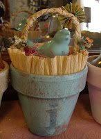 Pollyanna Reinvents: "Planting" Pots for Spring!