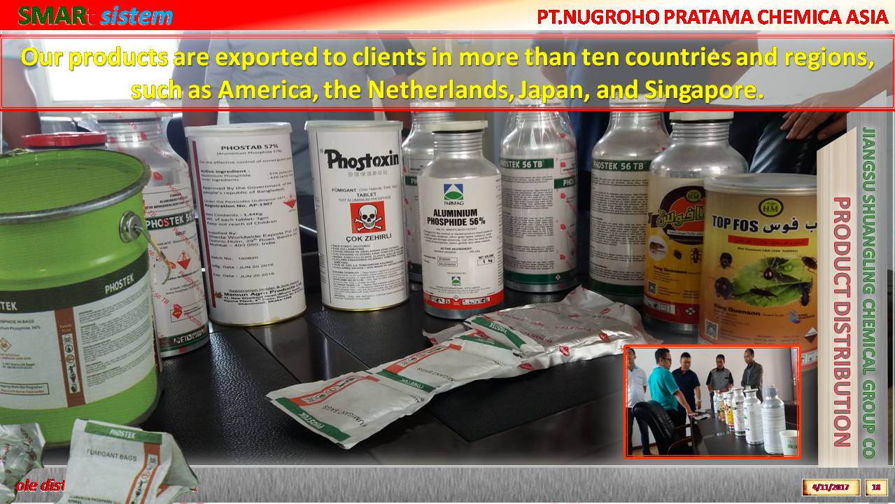 NPCA talk: It's Safe, It's Efisien, It's Versatile, This is Phostek bag