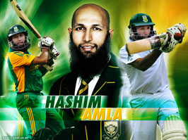 Sports Stars: Hashim Amla Wallpapers