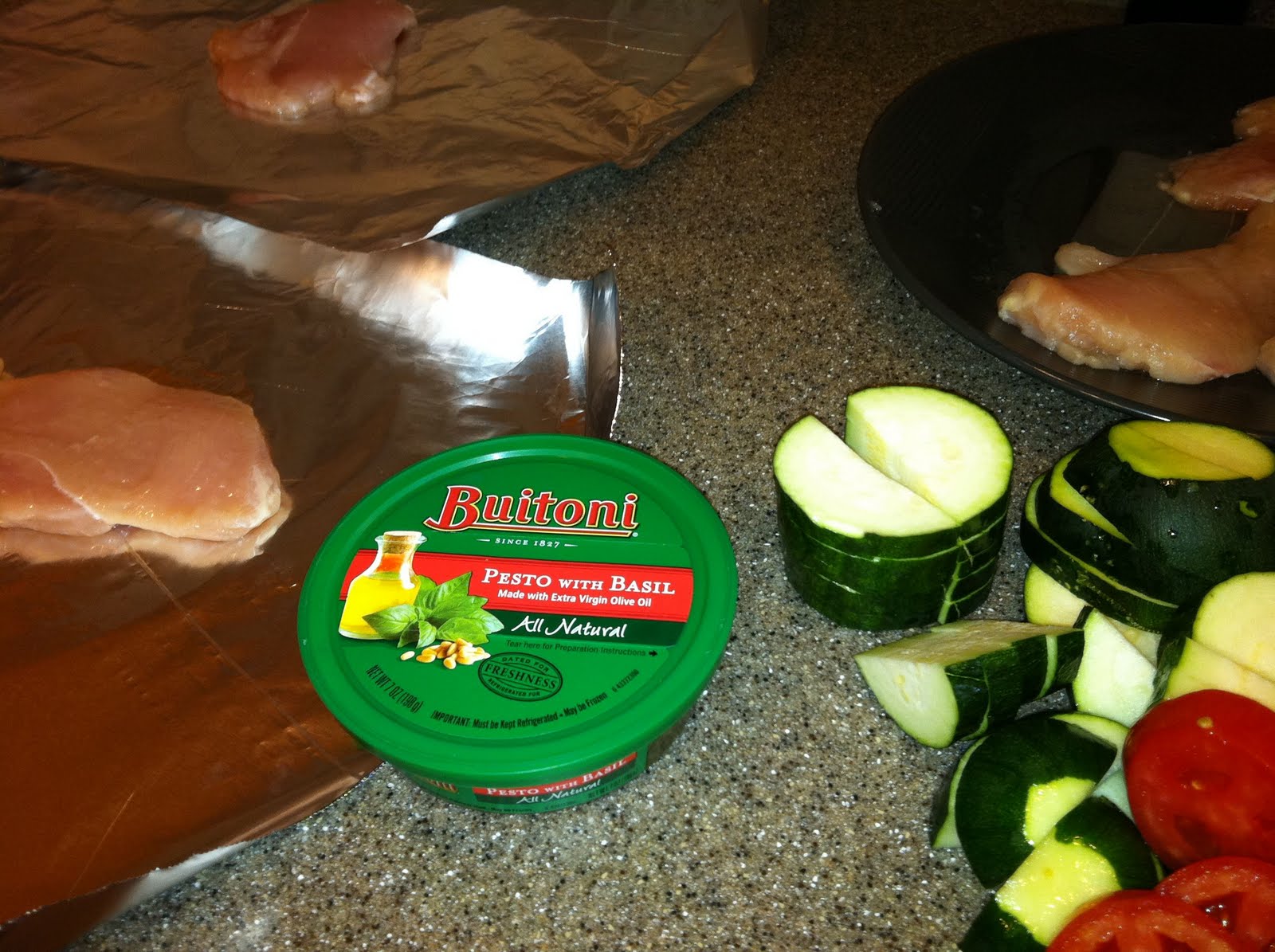 Chicken Pesto Packets - Cooking With Ruthie