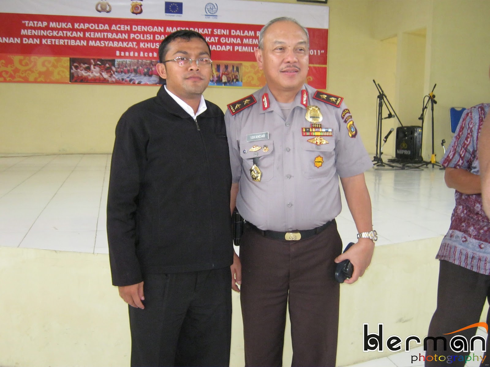 Seurune Jaya Group: Foto Bersama Group Empang Breuh dan Kapolda Aceh