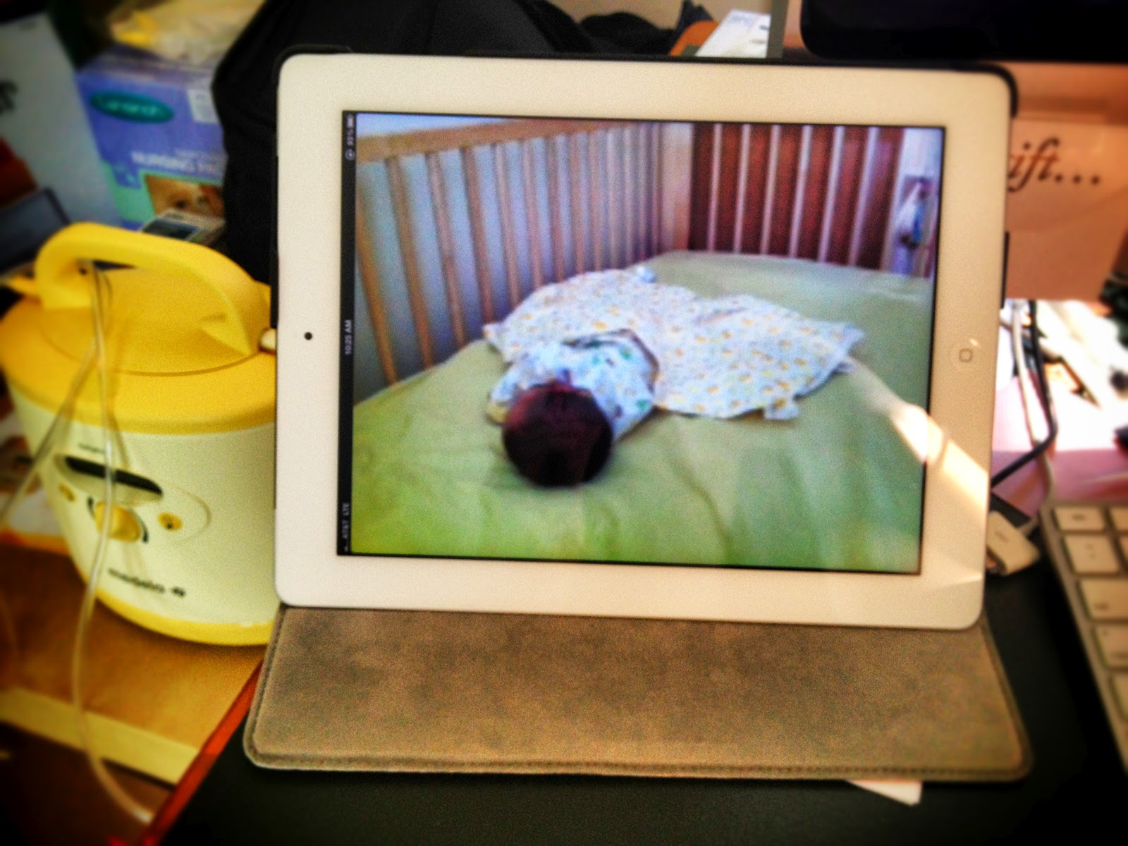 the underwear drawer: make your own baby video monitor
