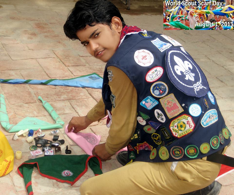 KENDRIYA VIDYALAYA SANGATHAN Bharat Scouts & Guides: World Scout Scarf Day.