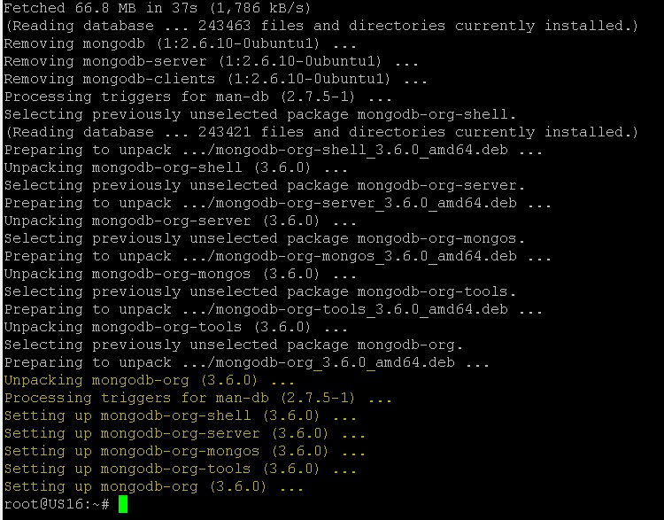 How to Install MongoDB 3.x on Ubuntu 16.04 LTS