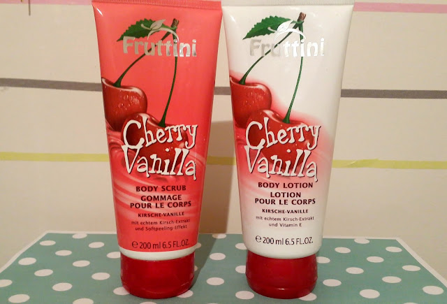 Fruttini Cherry Vanilla Body Scrub & Body Lotion - Pink Daisy Loves