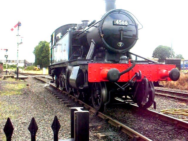 Steam Memories: Great Western Railways small Prairie No 4566