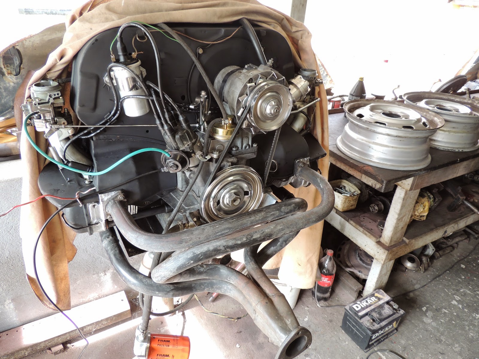 oficina boxer: motor 1600 fusca 85