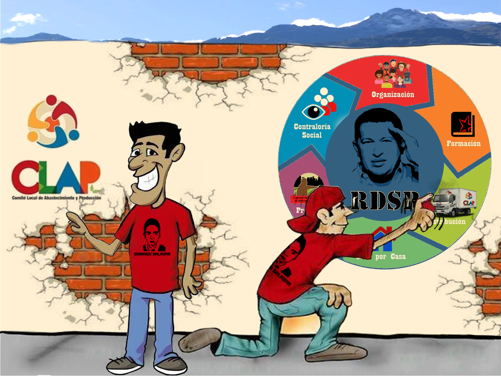 Megainfocentro Mérida: Logo CLAP Domingo Salazar Rojas