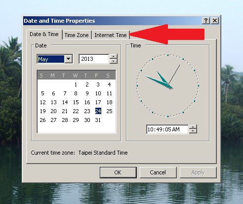 How to time synchronize your computer from PAGASA NTP SERVER using ...