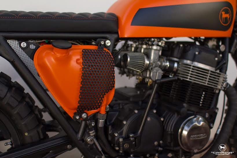 Honda CB 750 "Cafe Tracker" by Catrina Moto Surf - Lsr Bikes
