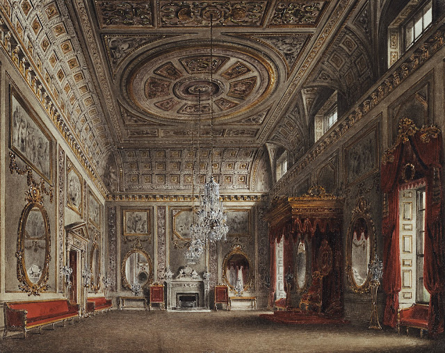Spencer Alley: Watercolor Interiors by James Stephanoff (1784-1874)